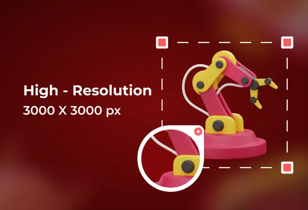 Premium Artificial Intelligence 3D Illustration pack from Science ...