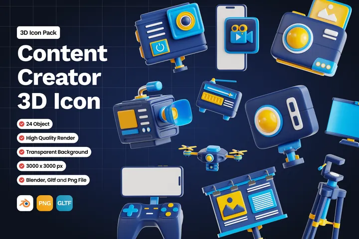 IOT And Smart Tech 3D Icon Pack - 30 Free Download Science & Technology ...