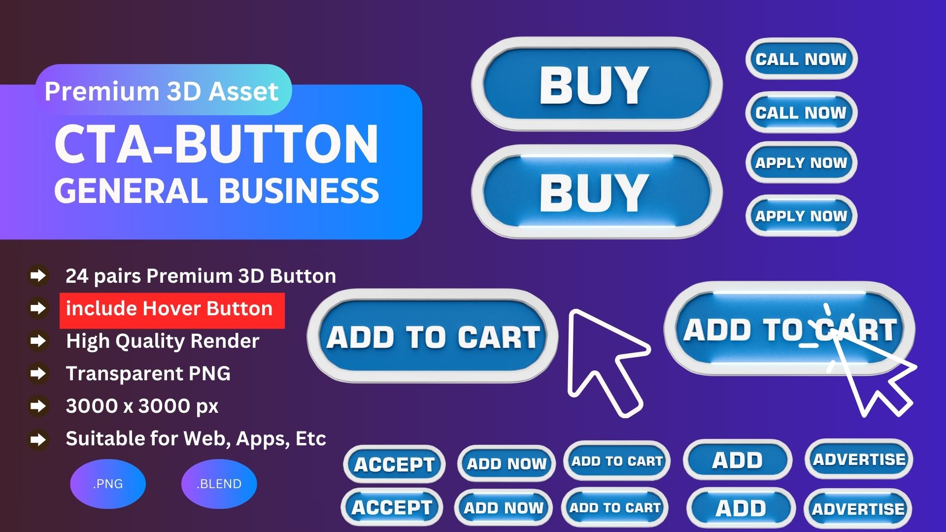 CTA BUTTON + HOVER 3D Icon Pack - 48 Free Download User Interface 3D ... CTA BUTTON + HOVER 3D Icon Pack - 48 Free Download User Interface 3D ...