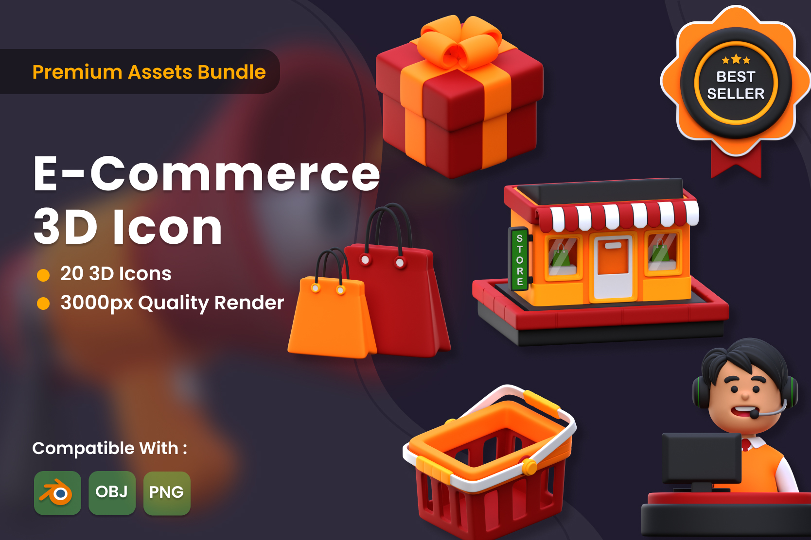 Ecommerce 3D Icon Pack - 20 Free Download E-commerce & Shopping 3D Icons | IconScout
