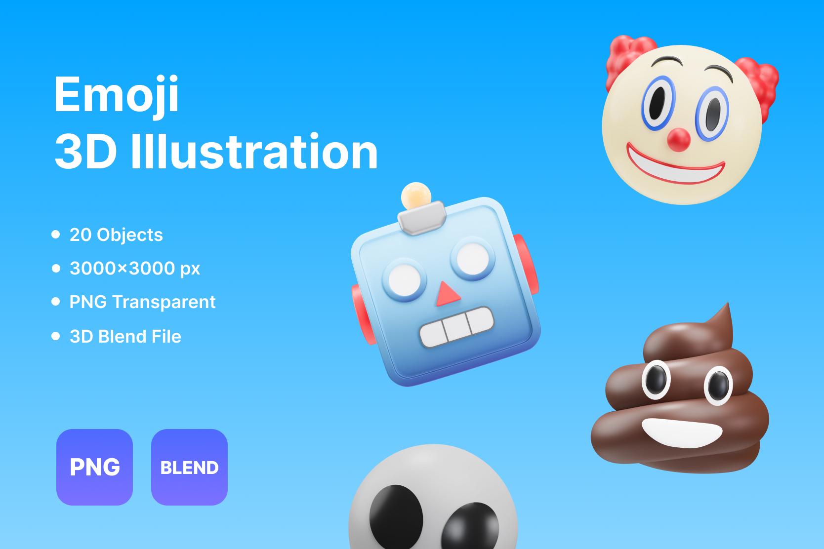 Emoji 3D Icon Pack - 20 Free Download Sign & Symbols 3D Icons | IconScout