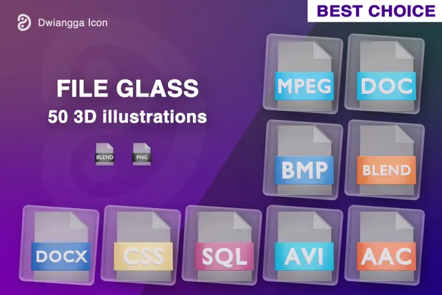Premium File Format 3d Illustration Pack From Files And Folders 3d
