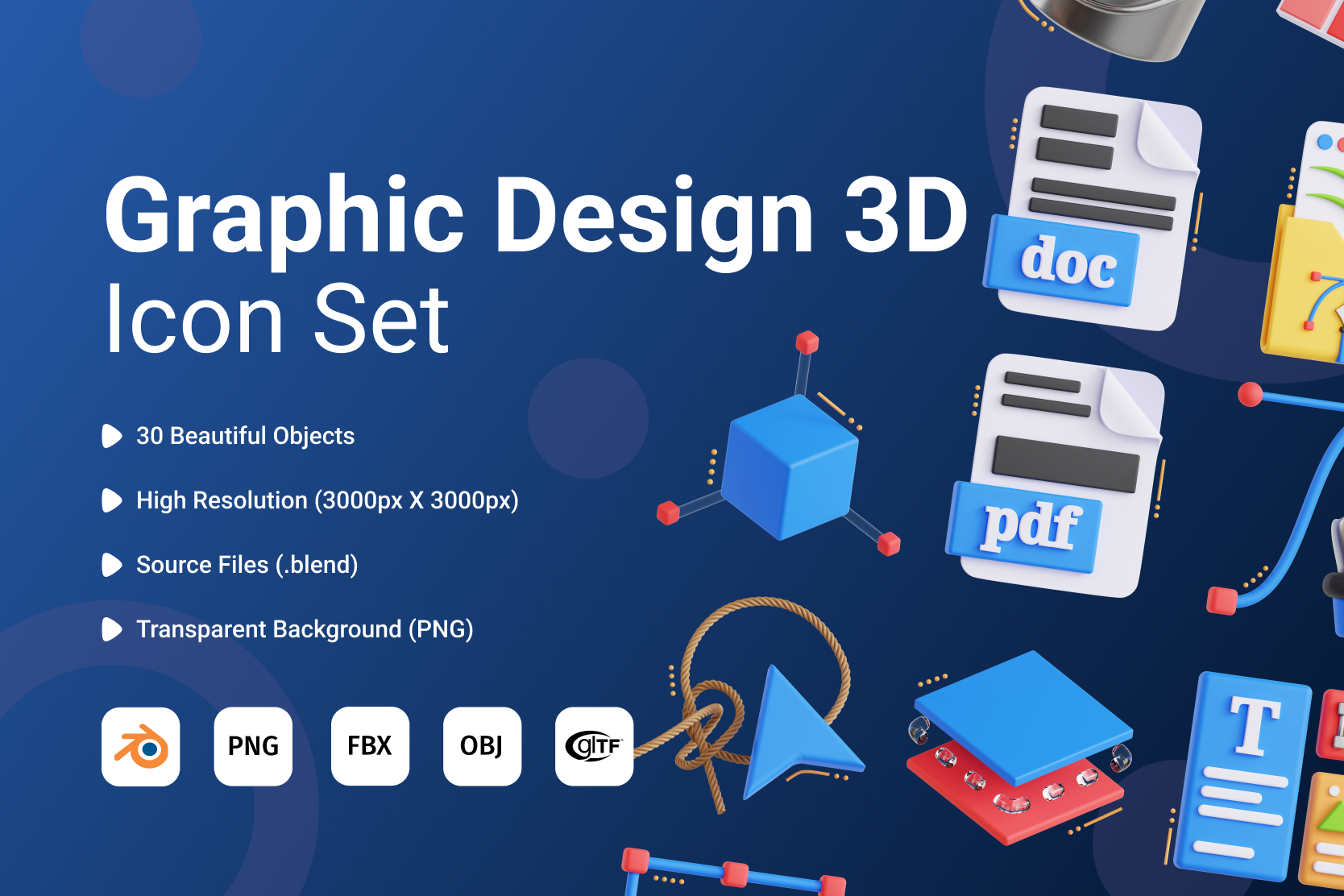 Graphic Design 3D Icon Pack - 30 Free Download Design & Development 3D ...