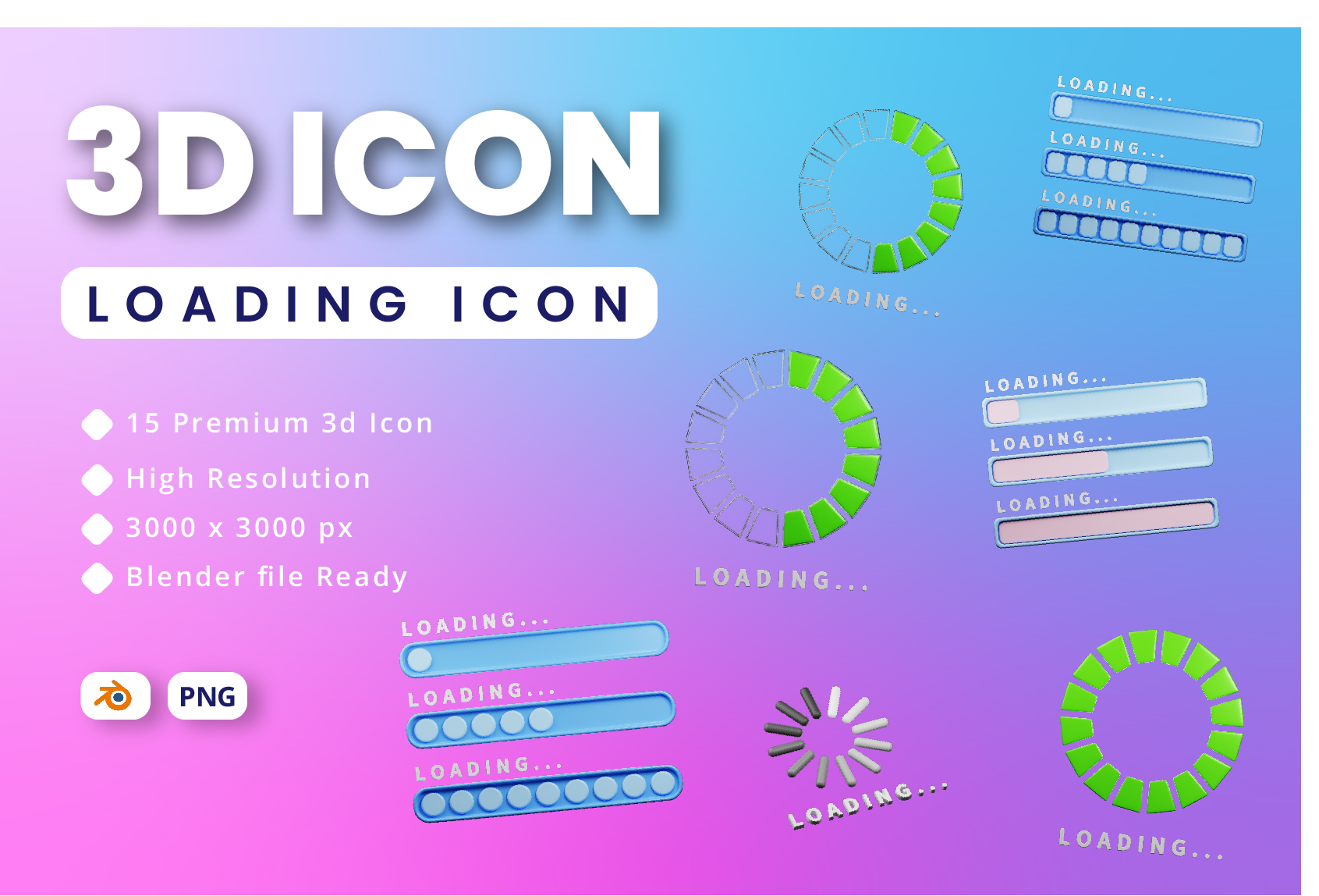 Premium Loading 3d Illustration Pack From User Interface 3d Illustrations