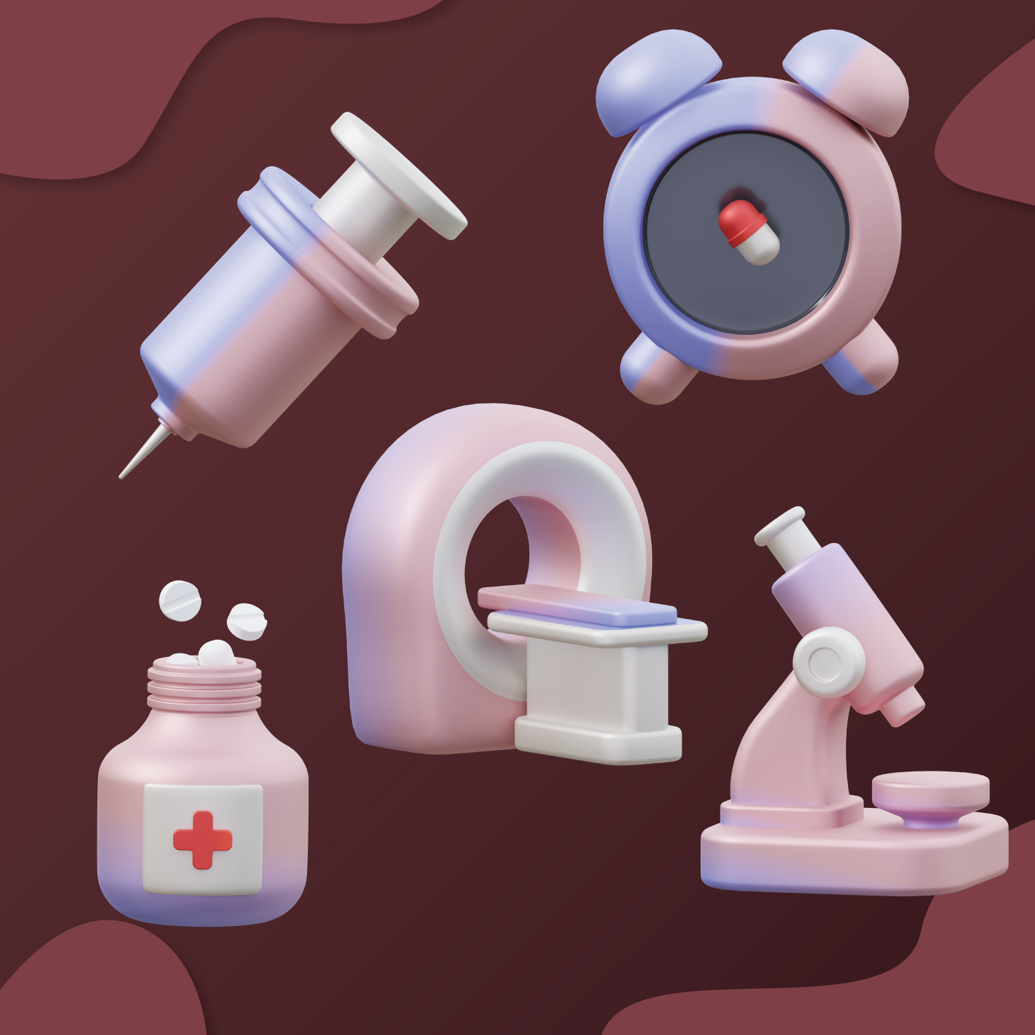 Medical 3D Icon Pack - 25 Free Download Healthcare & Medical 3D Icons ...