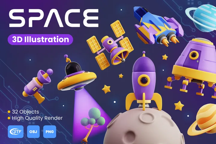 Virtual Reality 3D Icon Pack - 20 Free Download Science & Technology 3D ...