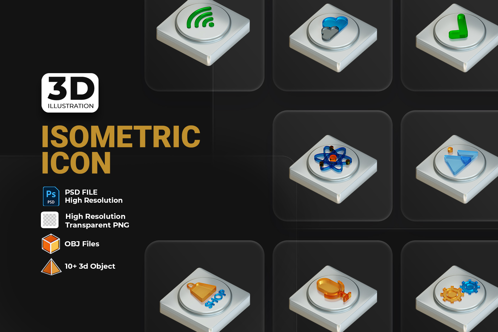 UI 3D Icon Pack - 22 Free Download User Interface 3D Icons | IconScout