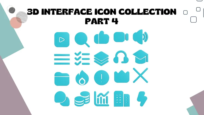 68 Free 3D Illustrations in 3d Interface Bundle by Umar | User ...