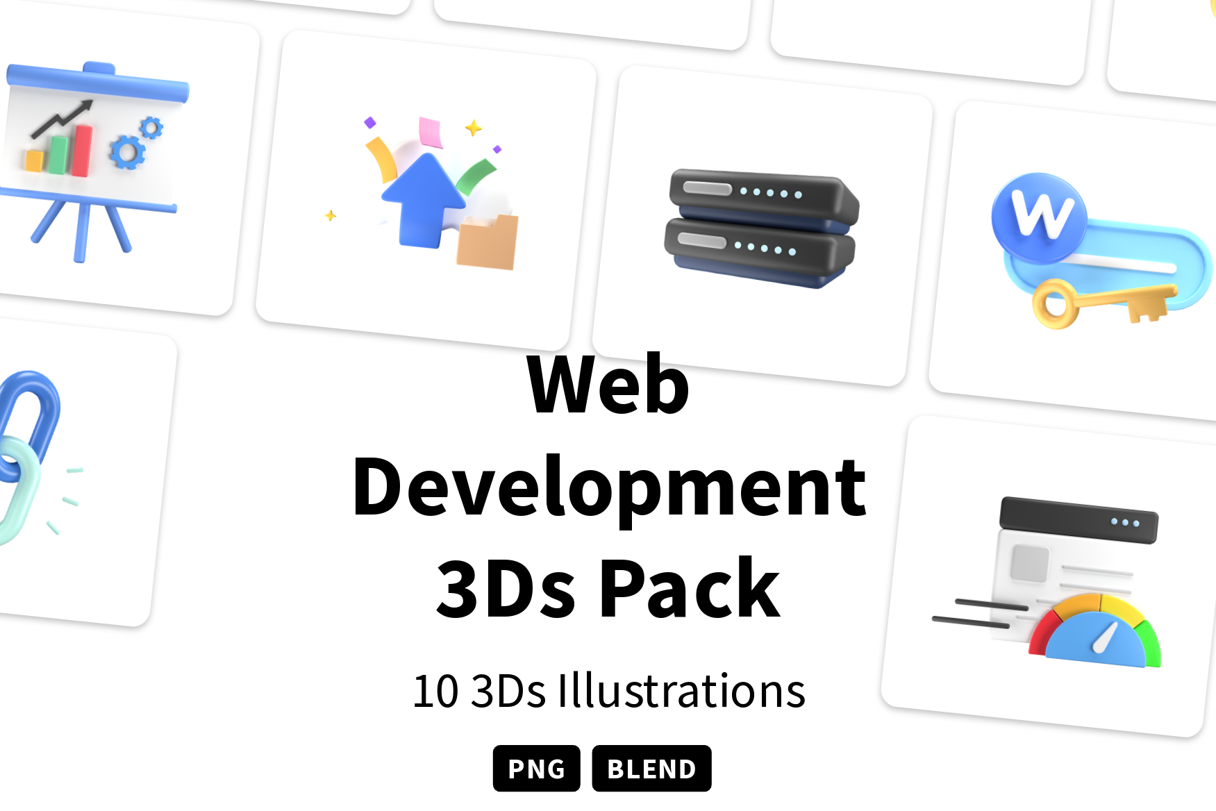 Premium Web Development 3D Illustration pack from Design & Development ...