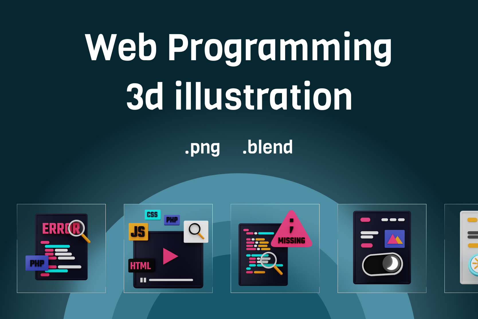 Web Programming 3D Icon Pack - 10 Free Download Design & Development 3D Icons | IconScout
