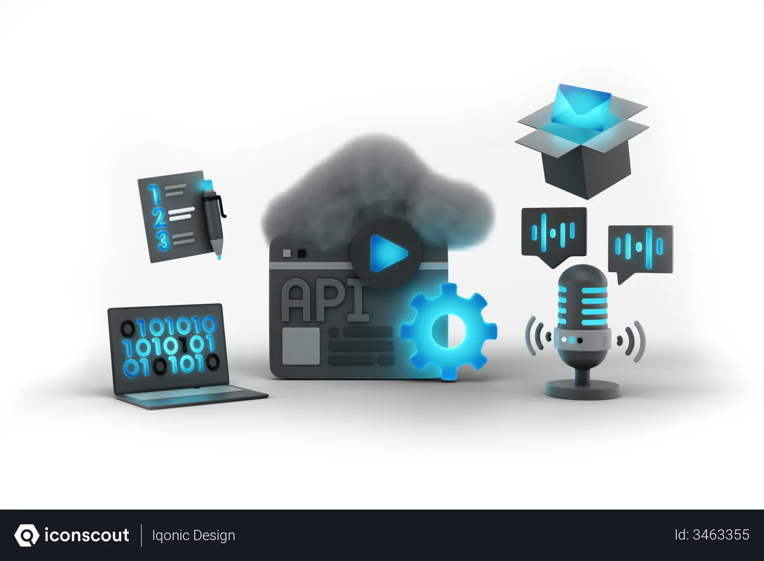Free Api Programming 3D Illustration - Free Download Science ...