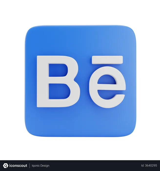 Free Behance 3D Logo - Free Download Logos 3D Logos | IconScout