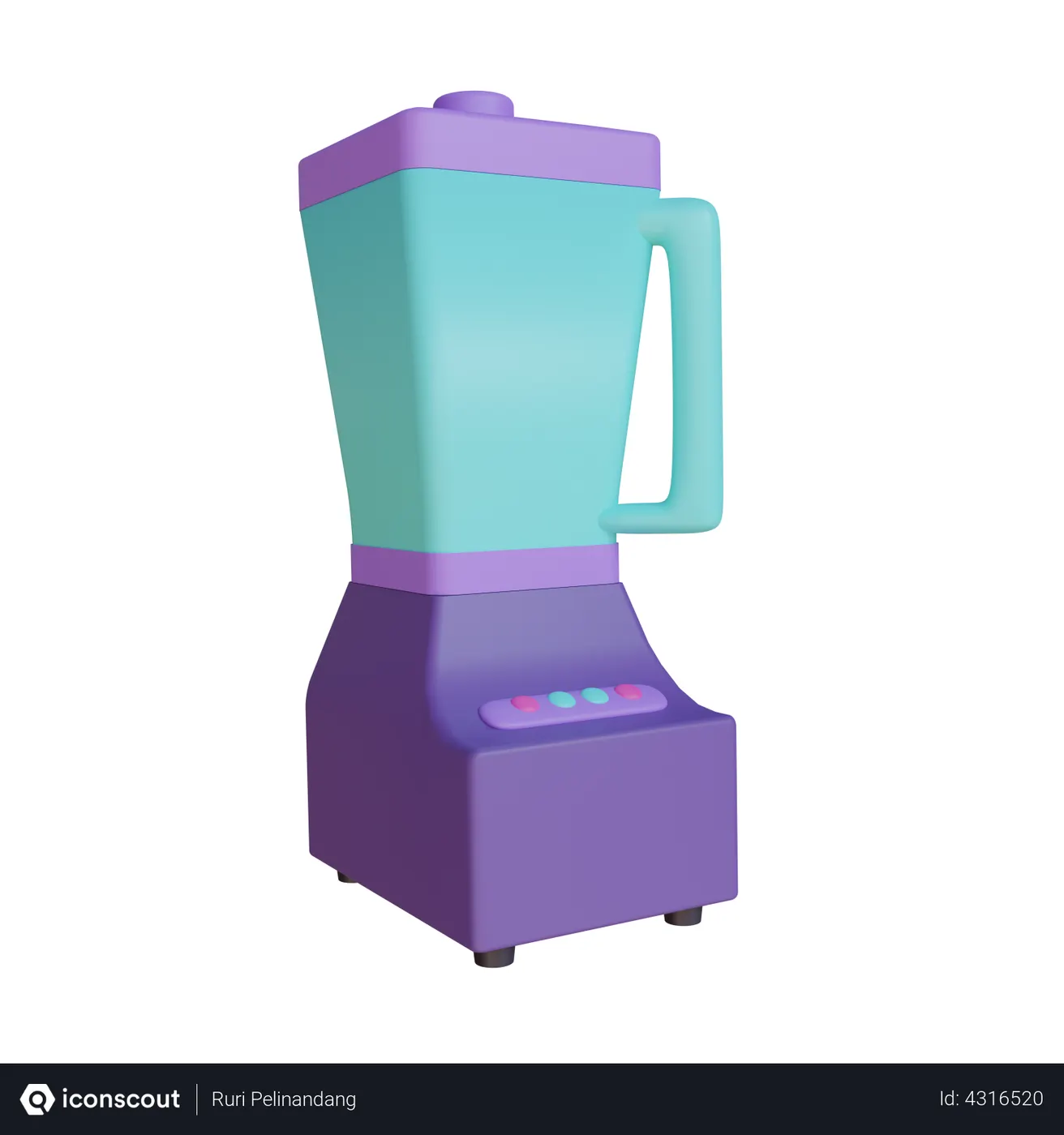 Free Blender 3D Illustration - Free Download Appliances 3D ...