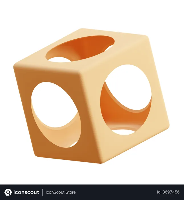 Free Boolean Cube 3D Icon - Free Download Design & Development 3D Icons | IconScout