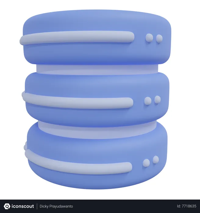 Free Database 3D Icon - Free Download User Interface 3D Icons | IconScout