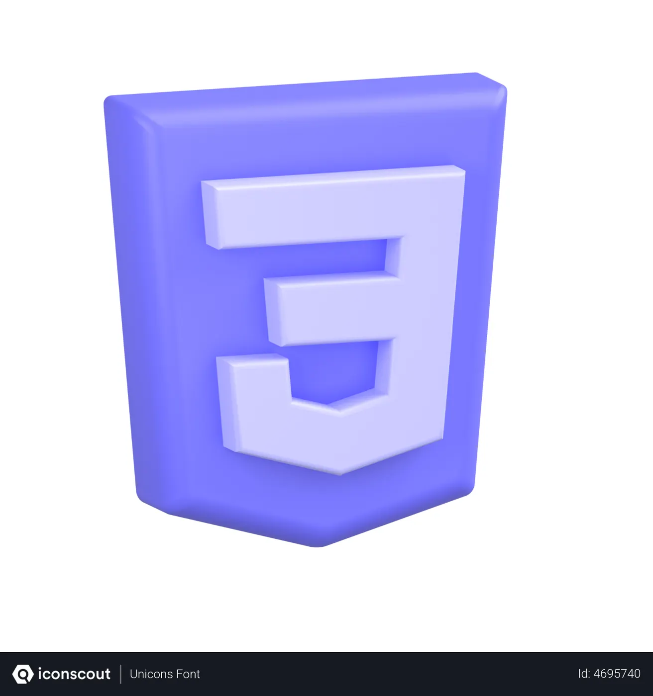 Free Html3-1 3D Icon - Free Download Logos 3D Icons | IconScout