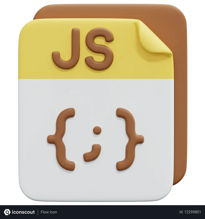 Free Js File 3D Icon - Free Download Files & Folders 3D Icons | IconScout