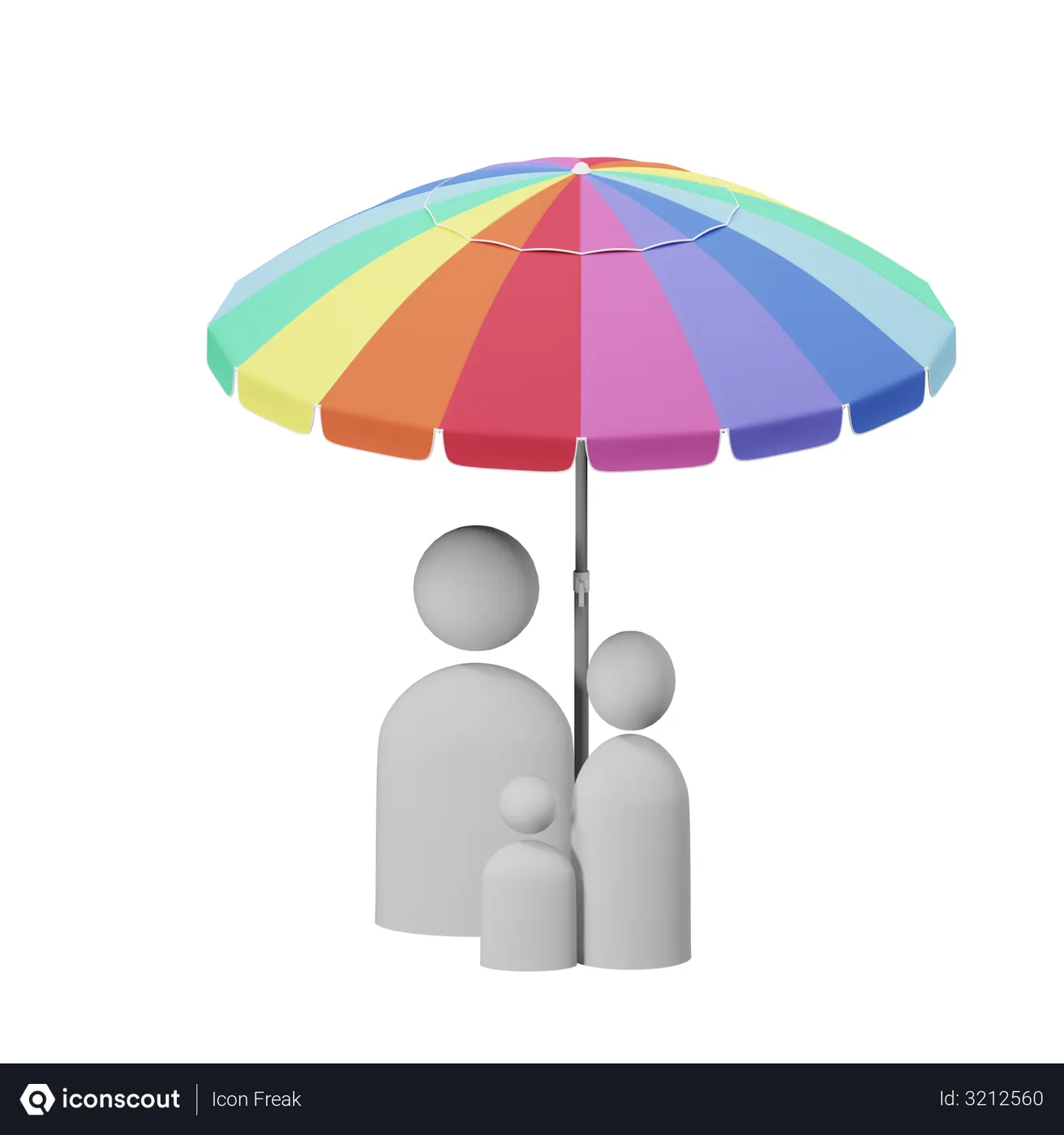 Free Life Insurance 3D Illustration - Free Download Business 3D ...