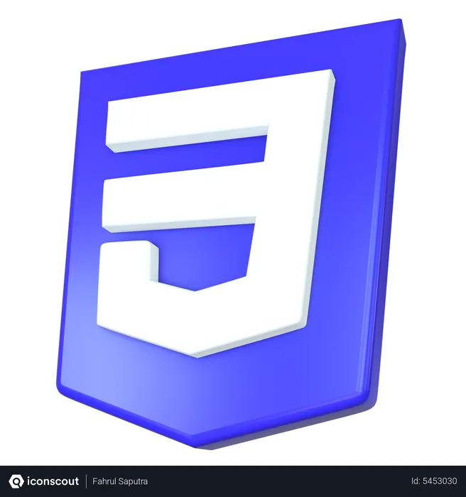 Free Logo Css 3D Icon - Téléchargement gratuit Logos 3D Icons | IconScout