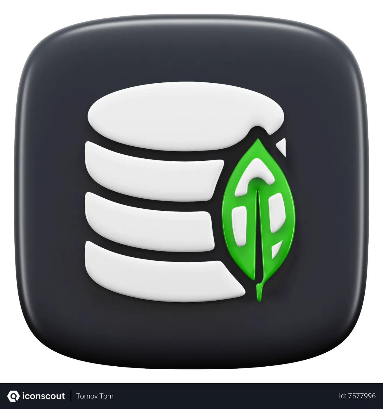 Free Mongo Db 3d Icon Free Download Logos 3d Icons Iconscout