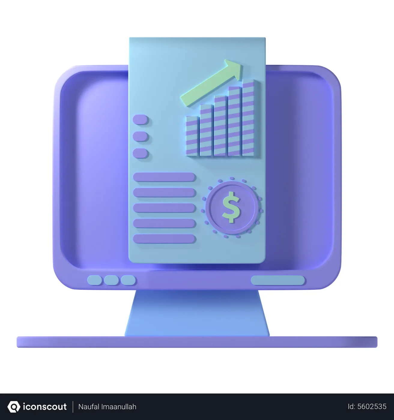 Free Online Analysis 3D Icon - Free Download Business 3D Icons | IconScout