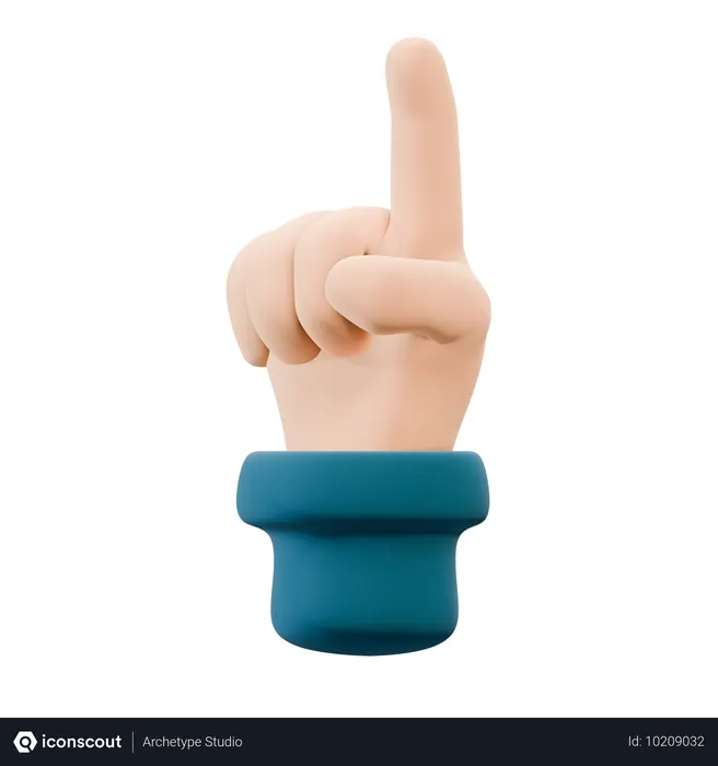 Free 가리키는 손가락 손 제스처 3d Icon 무료 다운로드 기호 및 기호 3d Icons Iconscout