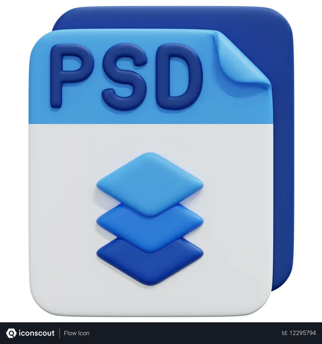 Free Psd File 3D Icon - Free Download Files & Folders 3D Icons | IconScout