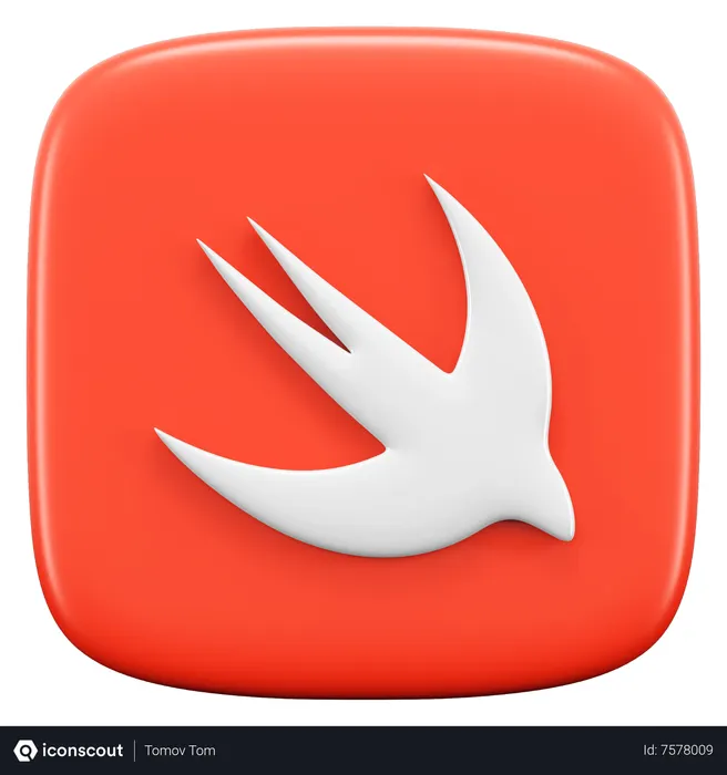 Free Swift 3D Icon - Free Download Logos 3D Icons | IconScout
