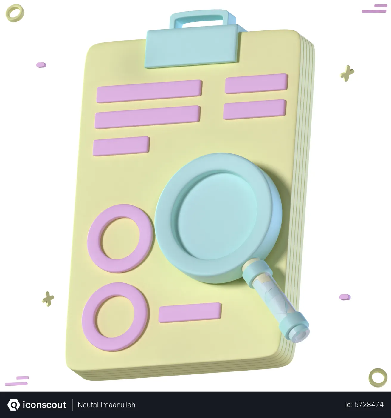 Free Task Searching 3D Icon - Free Download 3D Icons | IconScout