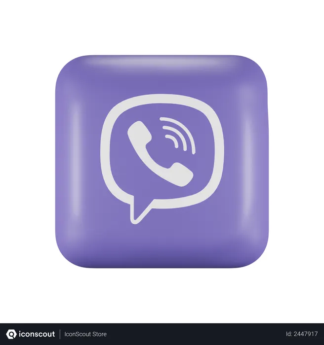 Viber App Icon Viber Logo Vector, Viber Icon Free Vector 18910773