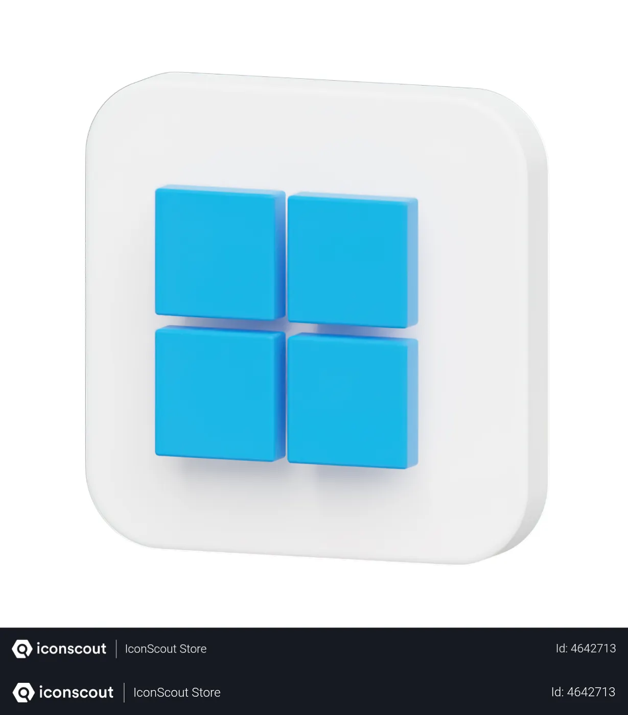 Free Windows 3D Logo - Free Download Logos 3D Logos | IconScout