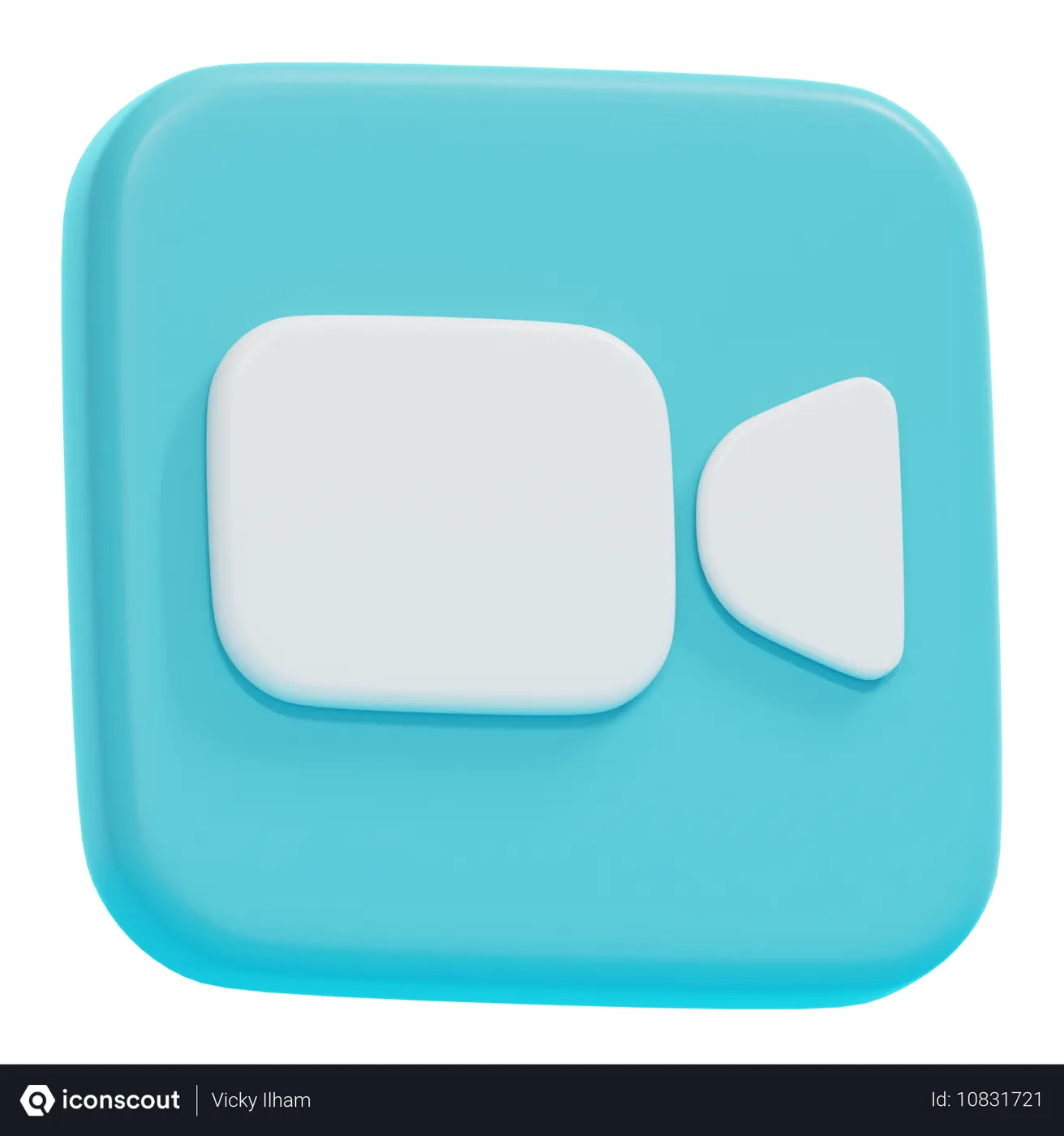 Free ZOOM 3D Icon - Free Download Logos 3D Icons | IconScout