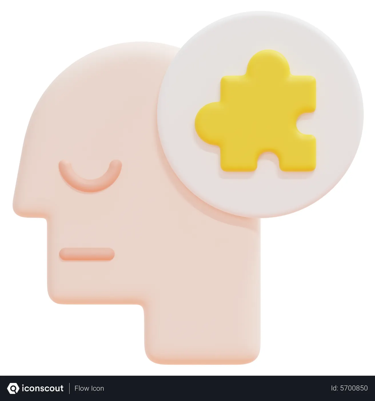 Free Problem Solving 3D Icon download in PNG, OBJ or Blend format