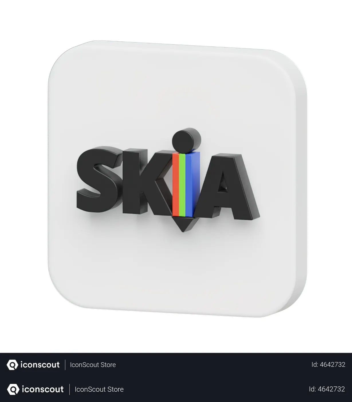 Free Skia Logo 3D Logo - Free Download Logos 3D Logos | IconScout