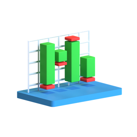 Free Growth Graph 3D Icon - Free Download Business 3D Icons | IconScout