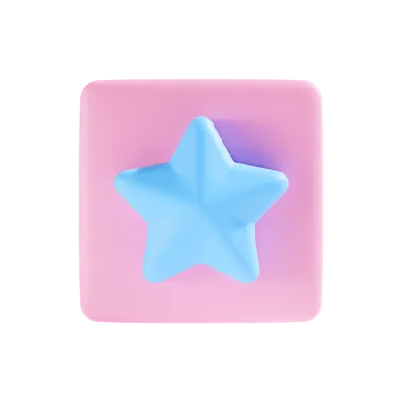 Free Star 3D Icon download in PNG, OBJ or Blend format