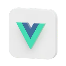 Free Vue 3D Logo - Free Download Logos 3D Logos | IconScout