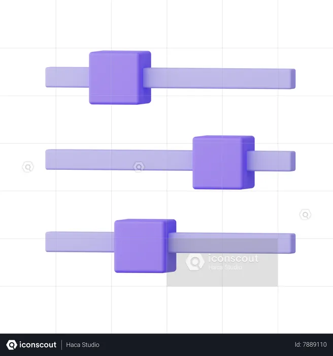 Adjust 3D Icon - Free Download User Interface 3D Icons | IconScout