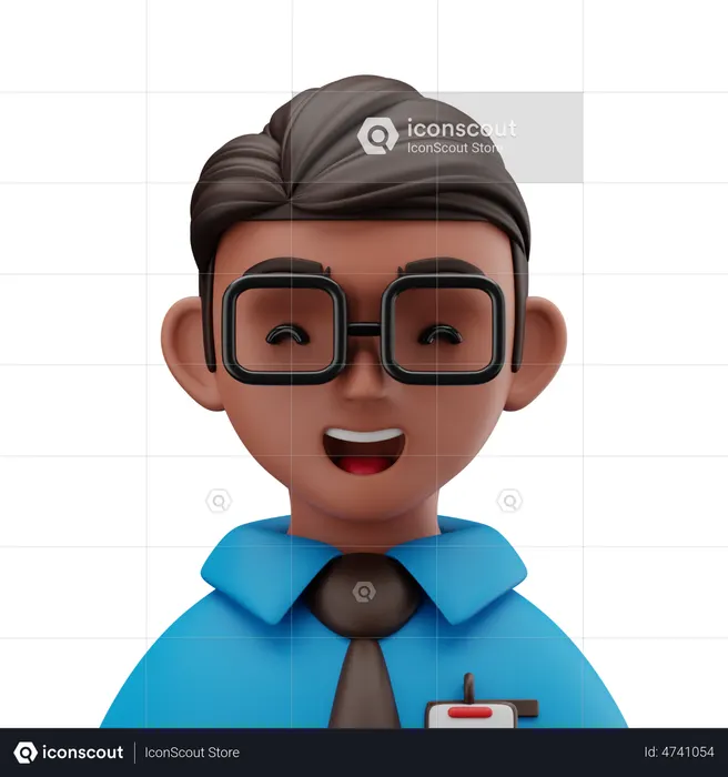 Male Admin Icon Png Blue Administrator Icon Free Blue User Icons