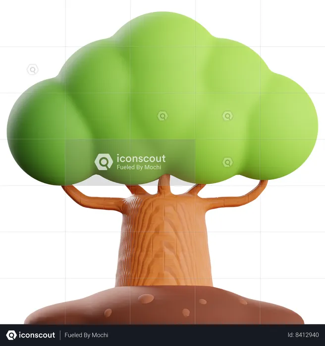 Big Tree 3D Icon - Free Download Agriculture 3D Icons | IconScout