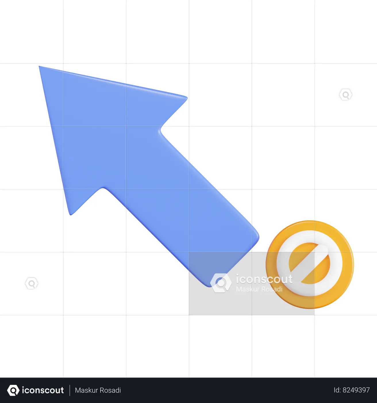 Block Cursor 3d Icon Free Download Sign And Symbols 3d Icons Iconscout