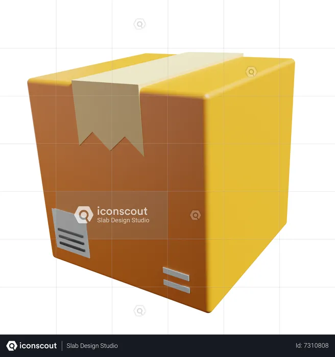 Box 3D Icon - Free Download Services 3D Icons | IconScout