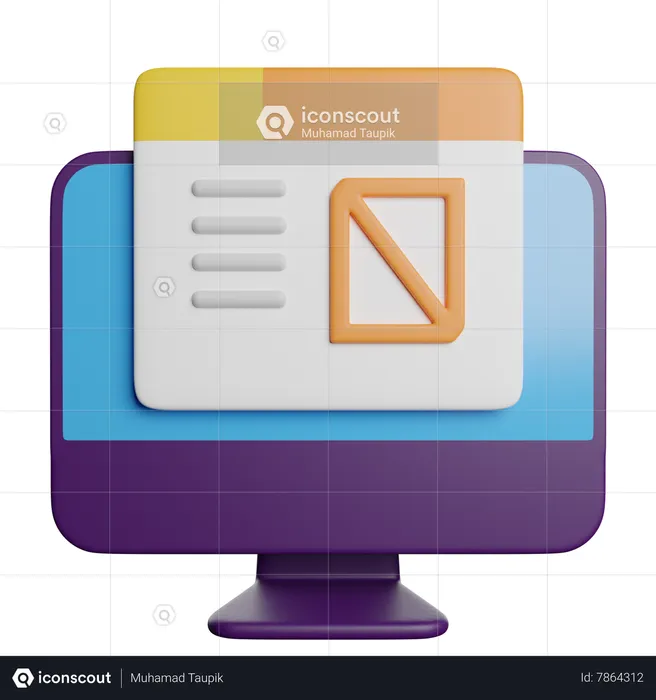 Browser 3d Icon Download In Png Obj Or Blend Format