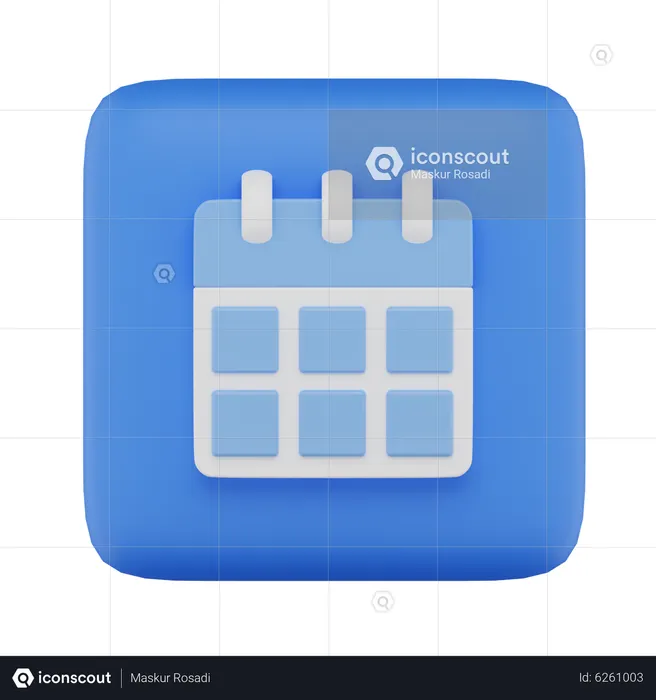 Calender 3D Icon - Free Download User Interface 3D Icons | IconScout