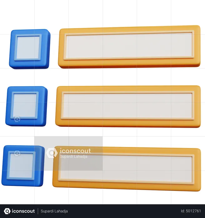 Check List Empty 3D Icon download in PNG, OBJ or Blend format Check List Empty 3D Icon download in PNG, OBJ or Blend format