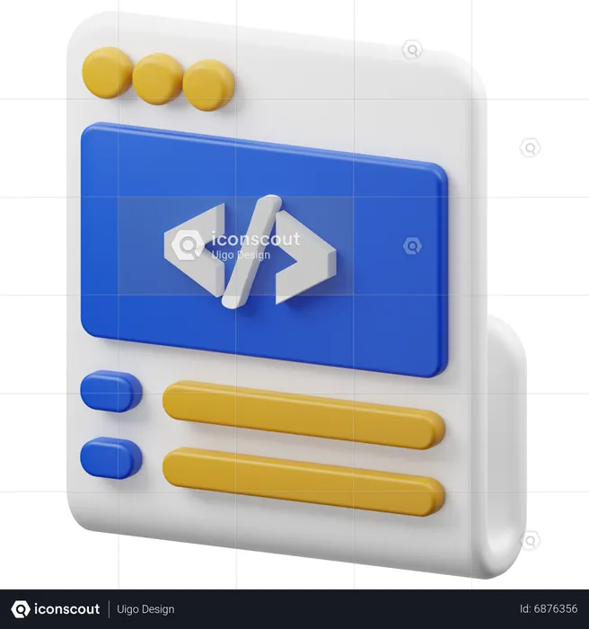 Code 3D Icon - Free Download Network & Communication 3D Icons | IconScout