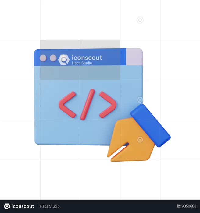 Coding 3D Icon - Business 3D Icons | IconScout