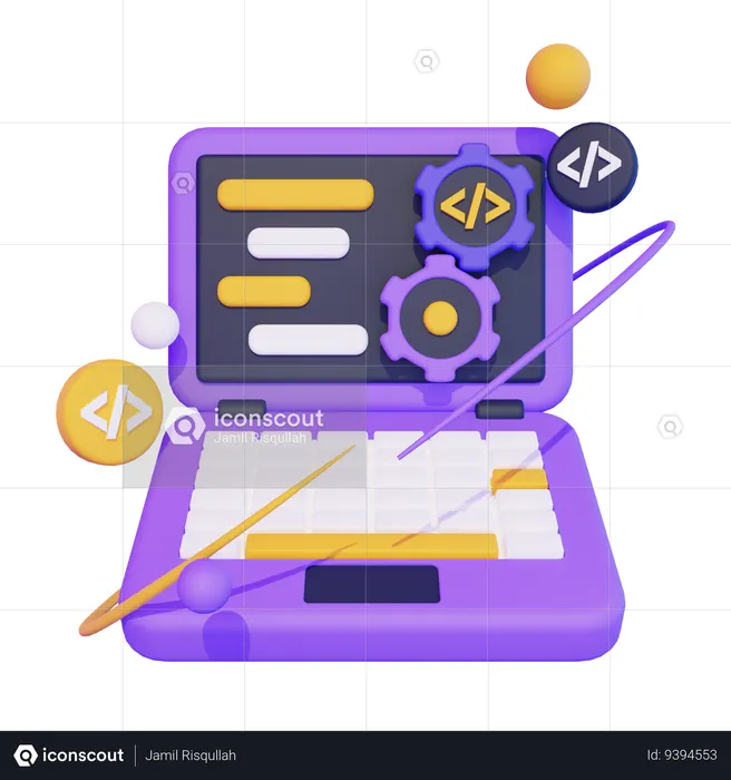 Coding 3D Icon - Free Download Design & Development 3D Icons | IconScout
