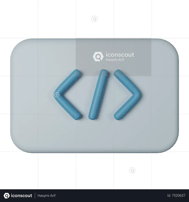 Coding 3D Icon - Free Download Seo & Web 3D Icons | IconScout