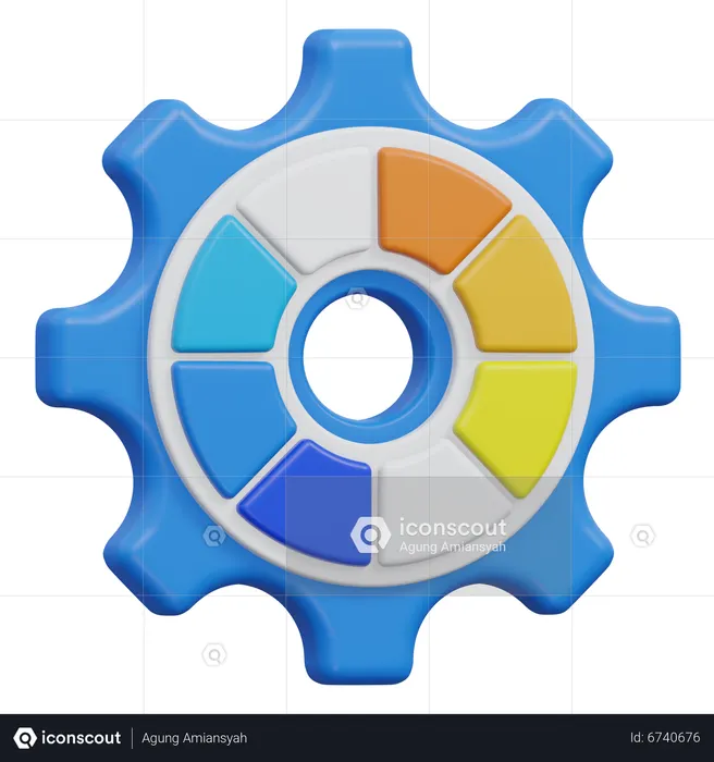 Color Setting 3D Icon - Free Download Design & Development 3D Icons ... Color Setting 3D Icon - Free Download Design & Development 3D Icons ...